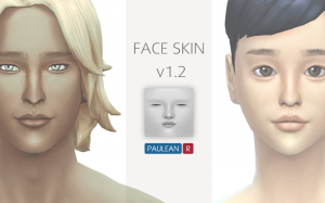 [Sims 4] Face Skin Base v1.2 – 壯家臉部皮 - Paulean R Sims