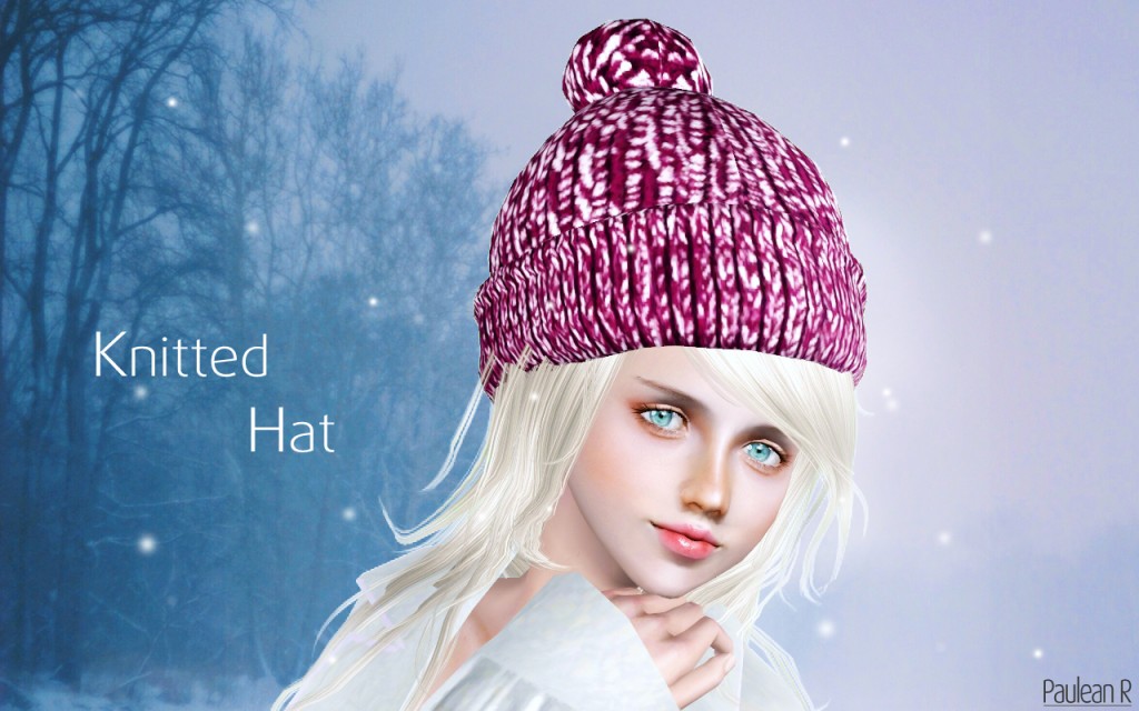 [Sims 3] Knitted Hat – 針織冬帽 - Paulean R Sims